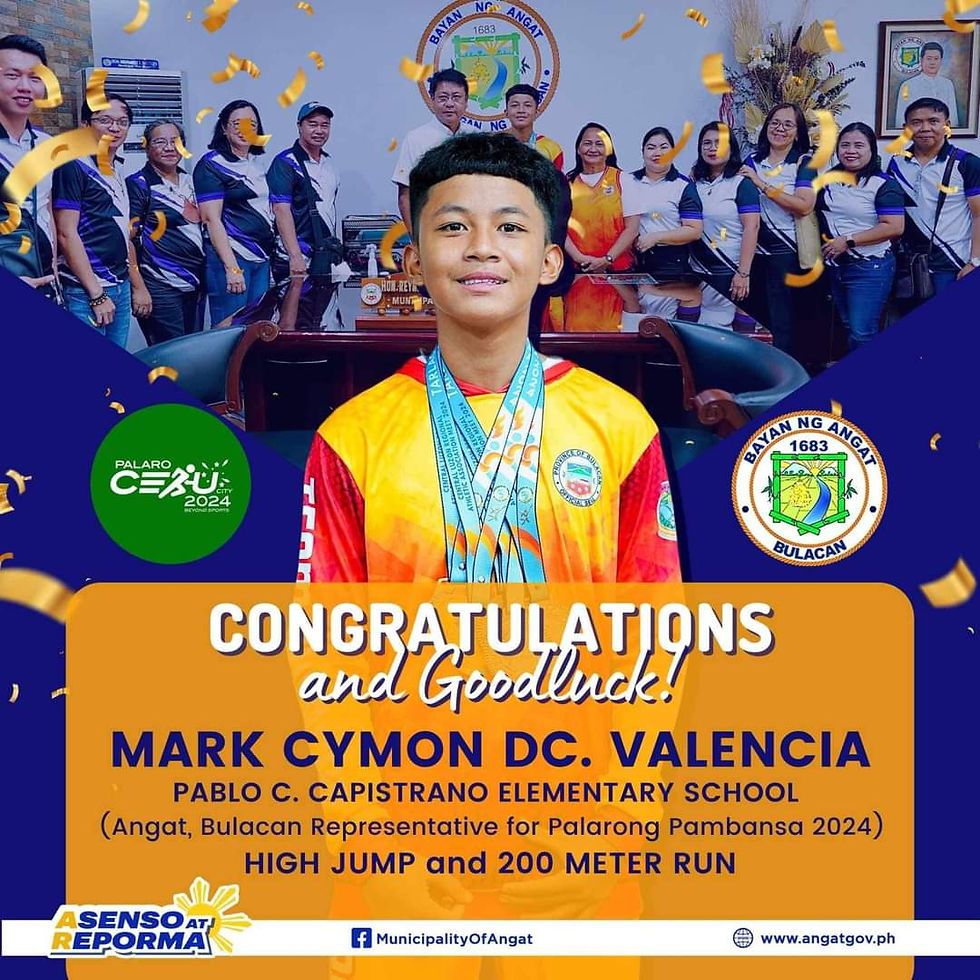 Congratulations and Goodluck, Mark Cymon DC Valencia!