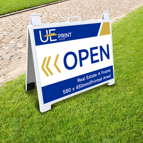 Real Estate A Frame | UE Print