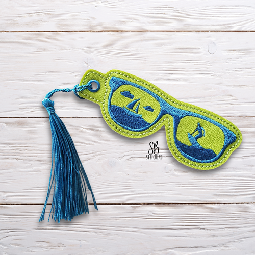 Summer Vision Bookmark Machine Embroidery Design | SB Stitching