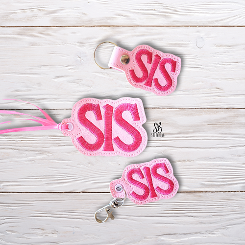 SIS Set Machine Embroidery Design | SB Stitching