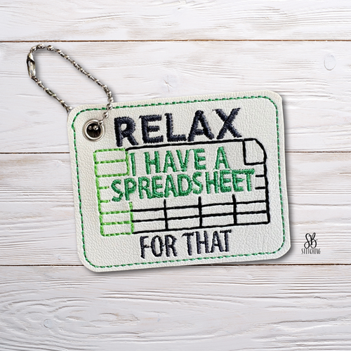 Spreadsheet Eyelet Machine Embroidery Design | SB Stitching