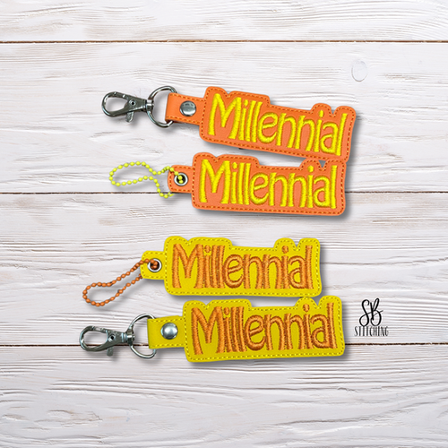 Millennial Set Machine Embroidery Design | SB Stitching