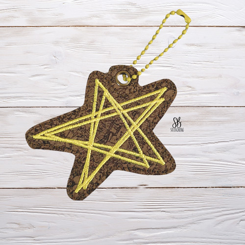 Star Eyelet Embroidery Design | SB Stitching