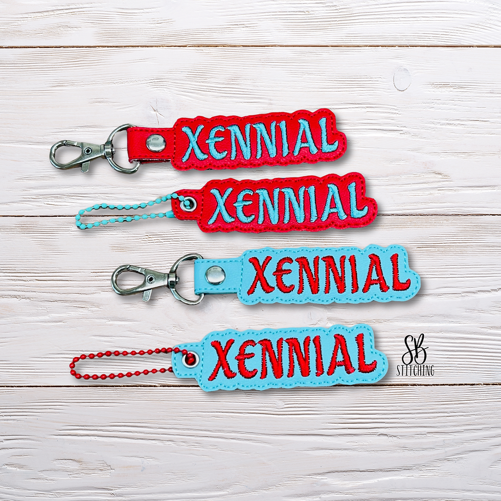Xennial Set Machine Embroidery Design | SB Stitching