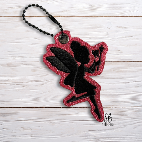 Silhouette Tooth Fairy Eyelet Embroidery Design | SB Stitching