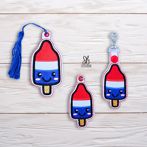 Rocket Pop Set Machine Embroidery Design | SB Stitching