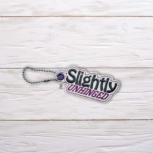 Slightly Unhinged Eyelet Machine Embroidery Design | SB Stitching