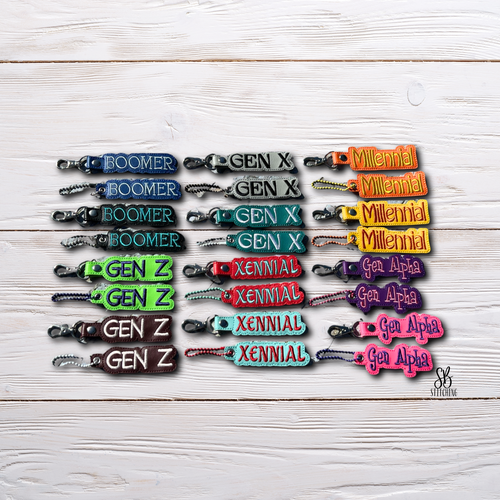 Generation Set Machine Embroidery Design | SB Stitching