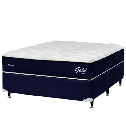 Cama Box SOLTEIRÃO Gold Prime Bonno | dropmoveis