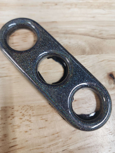 More Powder Coated Aluminum 3 Finger Jam Handle | jamhandle