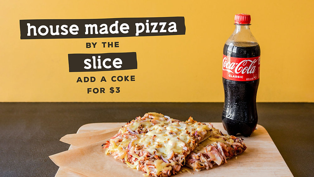 PIZZA AND COKE