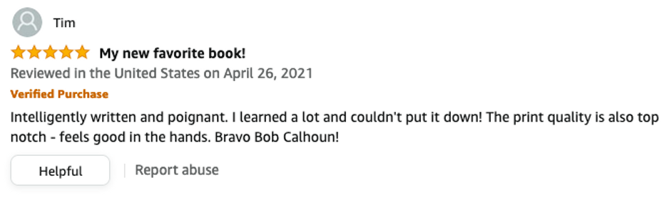 MTMU's First Amazon Review!