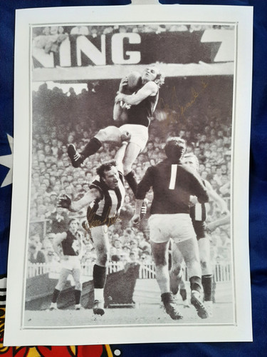 Mark of the Century Alex Jesaulenko Hand Signed Photo | Cool Sports