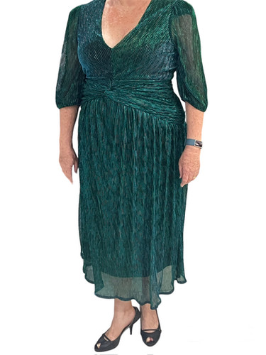 Bev Green Sparkle Dress | Frockme2