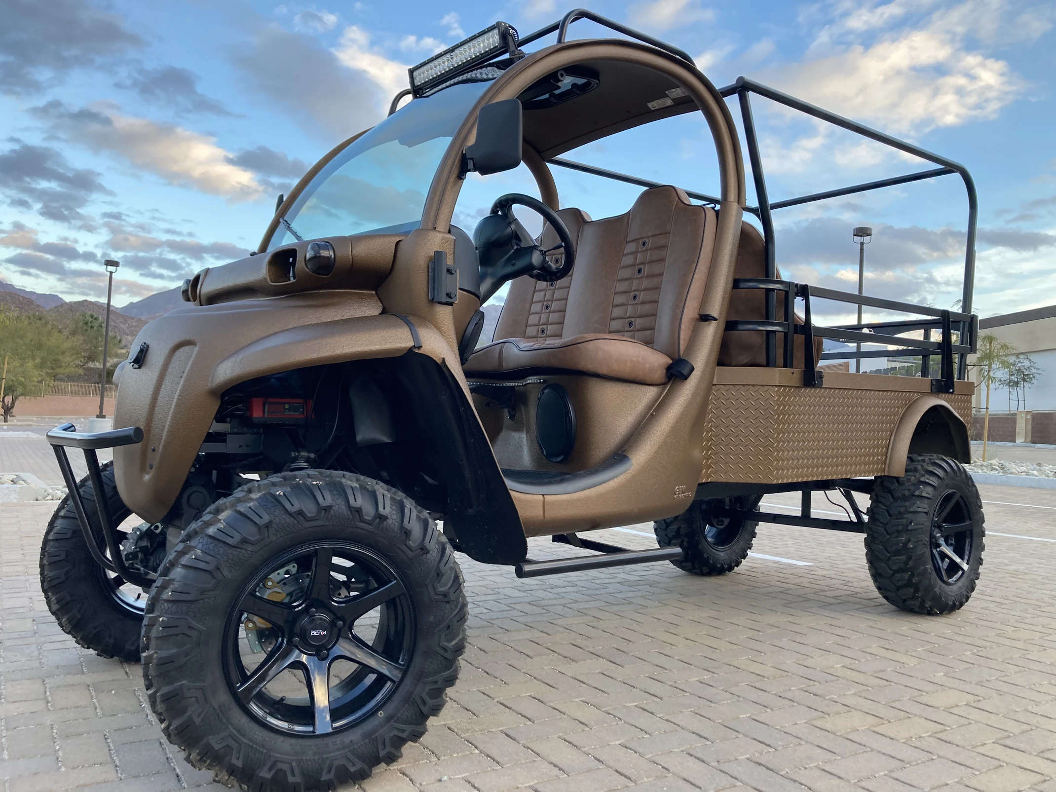 2013 POLARIS GEM ELXD MONSTER SAFARI TRUCK | EV Designs