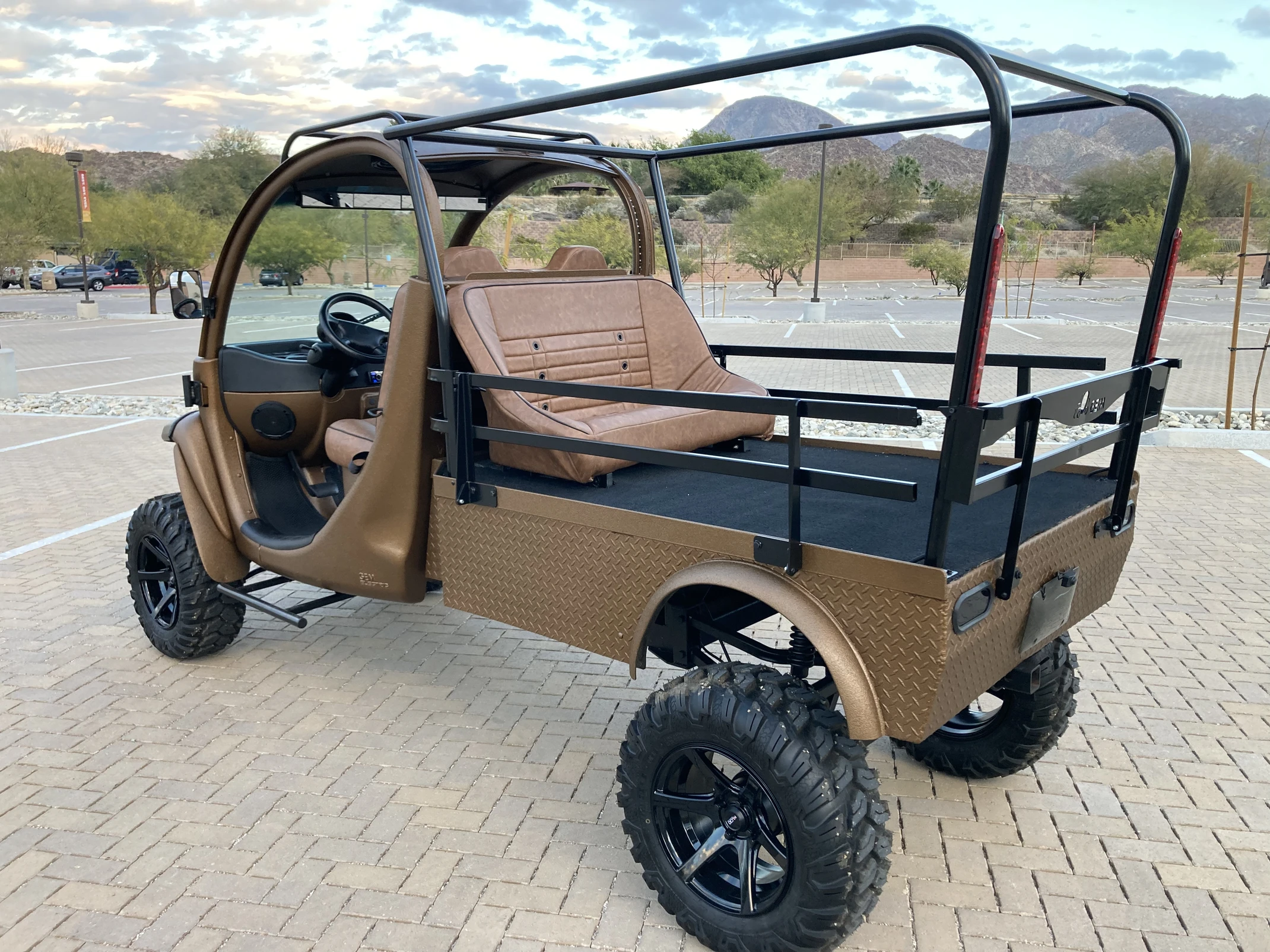 2013 POLARIS GEM ELXD MONSTER SAFARI TRUCK | EV Designs