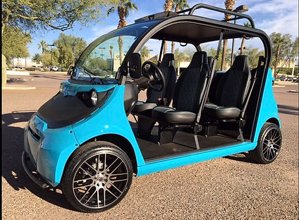 BEFORE & AFTER | Custom GEM Cars by Dustin MacIntosh at EV Designs