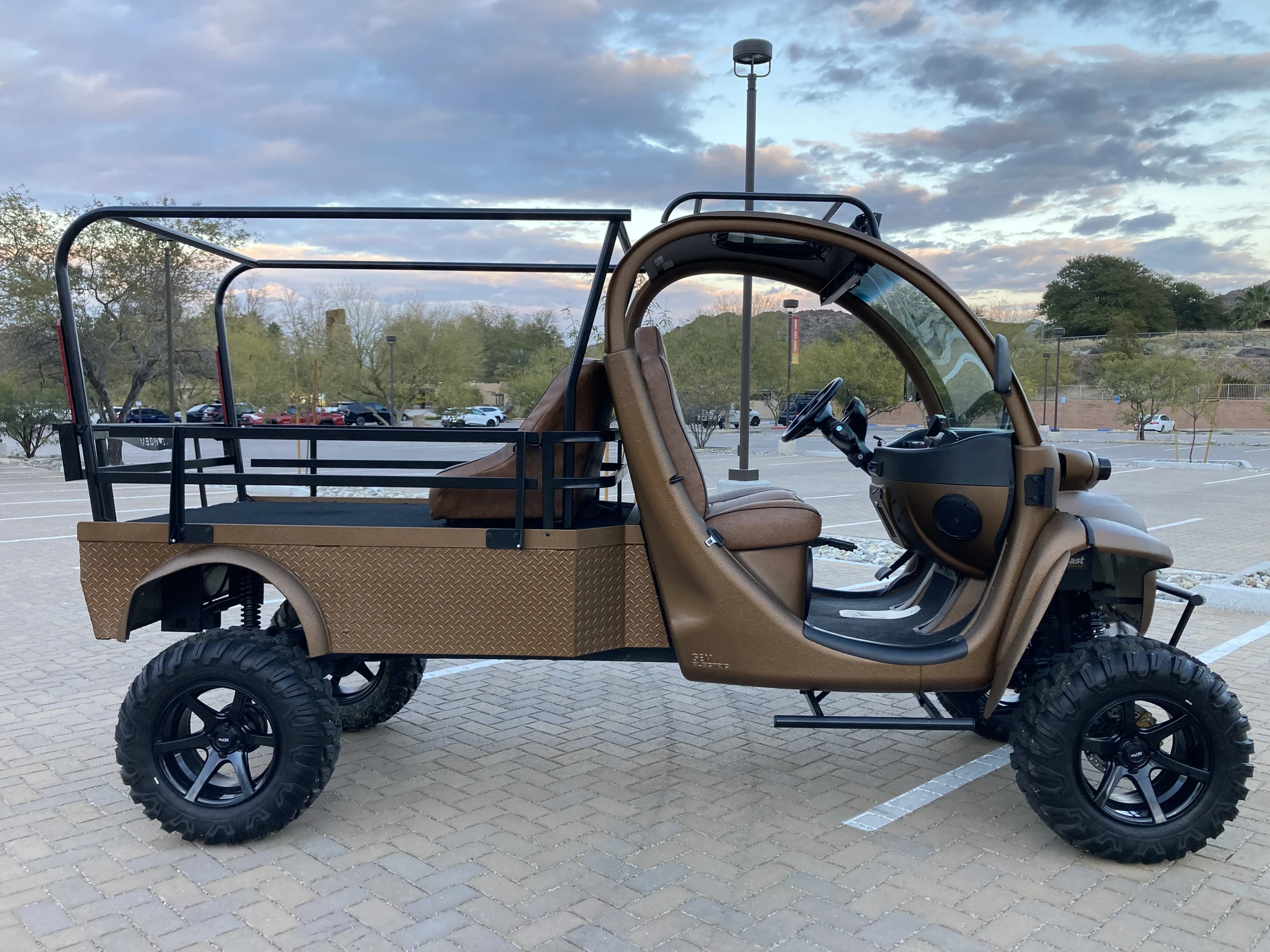 2013 POLARIS GEM ELXD MONSTER SAFARI TRUCK | EV Designs