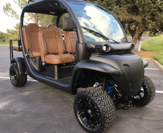 BEFORE & AFTER | Custom GEM Cars by Dustin MacIntosh at EV Designs