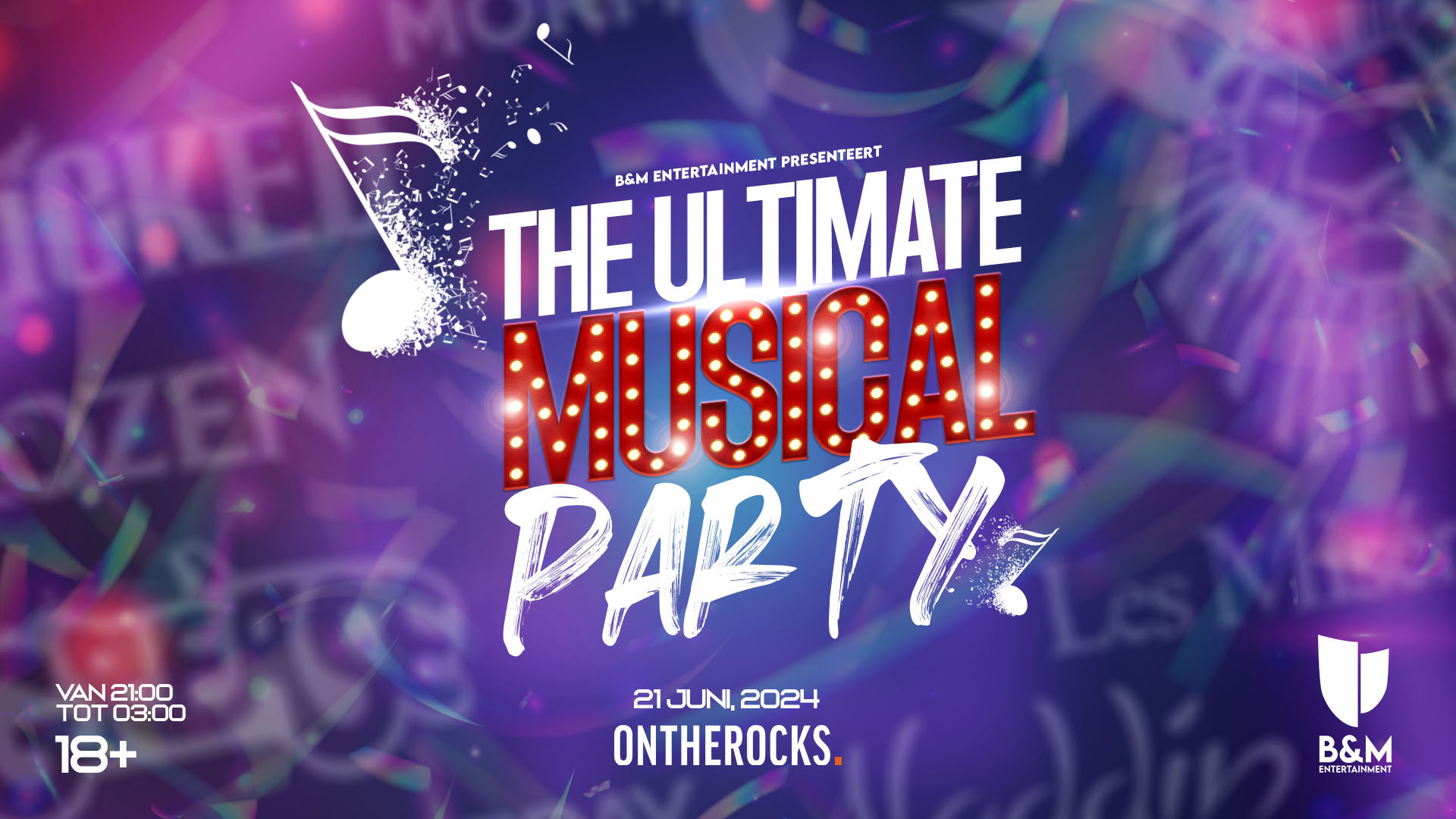 The Ultimate Musical Party | ONTHEROCKS.