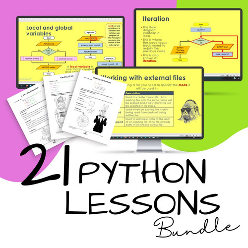 21 Python Programming Lessons | NicholaWilkin