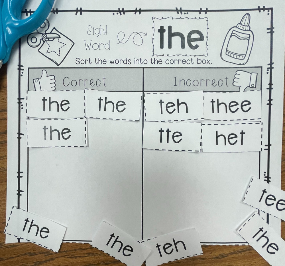 Low Prep Sight Word Practice with the Fry 100