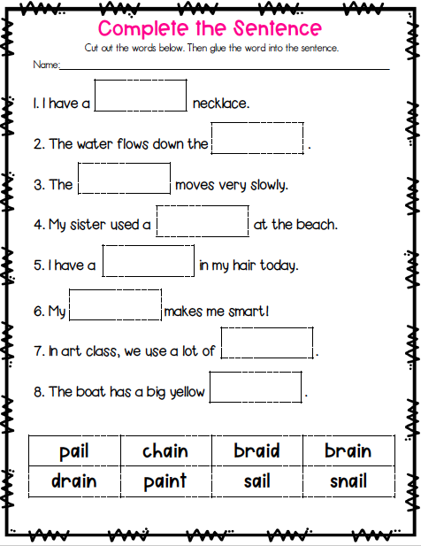 Weekly Spelling List with Activities and Homework