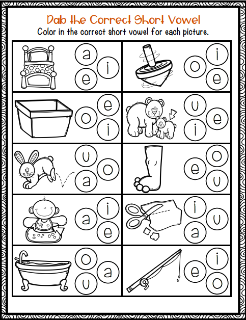 CVC Words Intervention Binder