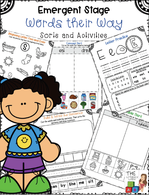 Words Their Way - Emergent Level