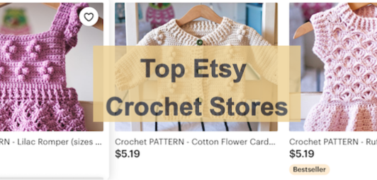 Top seven Etsy crochet stores: ranked by sales