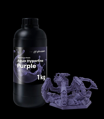 Phrozen Aqua Hyperfine 3D Printing Resin- Purple 1kg