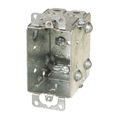 1104-LU Single Gang Retro Device Box, Gangable | The Wiring Mart Ltd