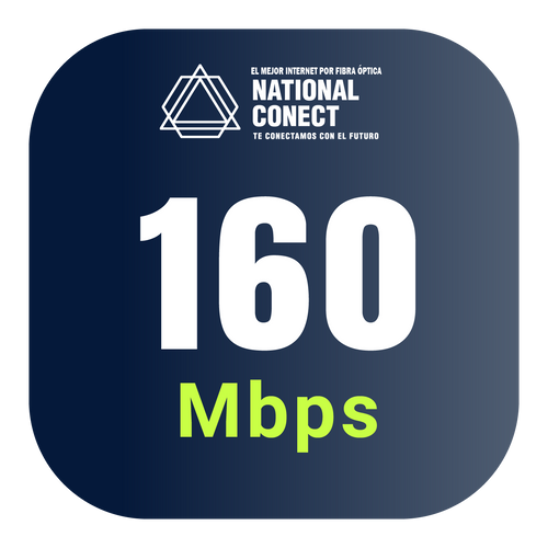 PLAN DE 160 Mbps | My Site 1