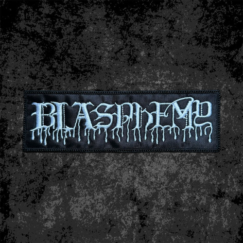 Blasphemy Logo Patch | Black Zone