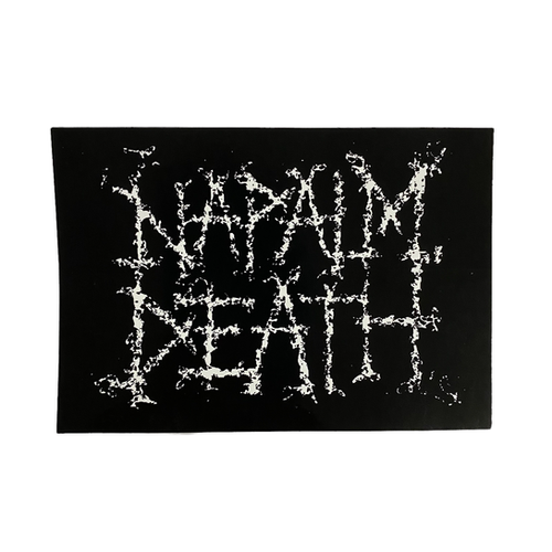 Napalm Death Sticker | Black Zone