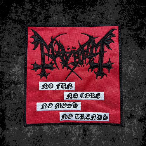 Mayhem “Death Crush” Patch | Black Zone