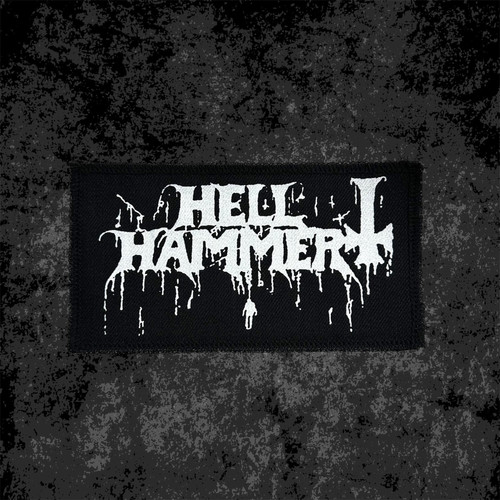 Hellhammer Logo Canvas Patch | Black Zone