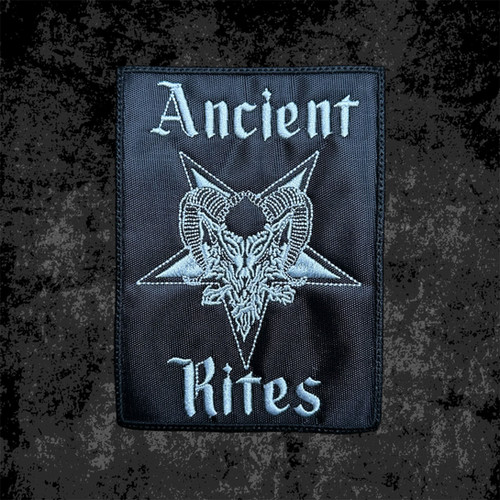 Ancient Rites Logo Patch | Black Zone