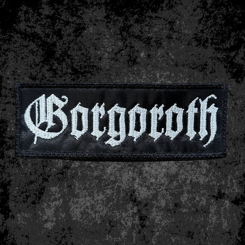 Gorgoroth “Logo” Patch | Black Zone