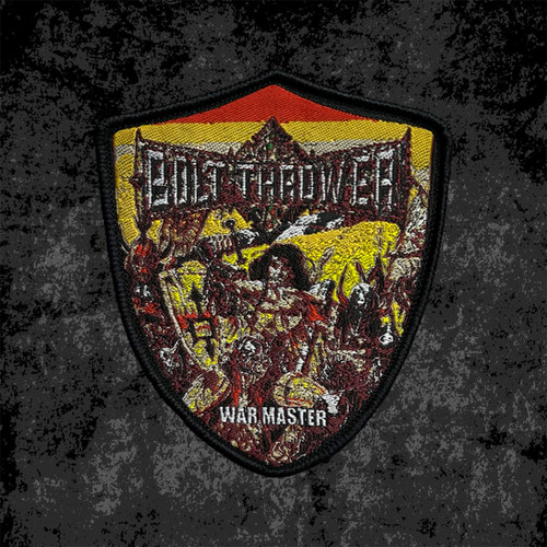 Bolt Thrower “War Master” Woven Patch | Black Zone