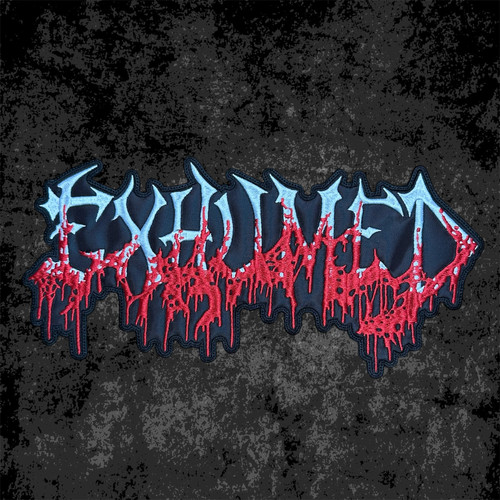 Exhumed Logo Back Patch | Black Zone