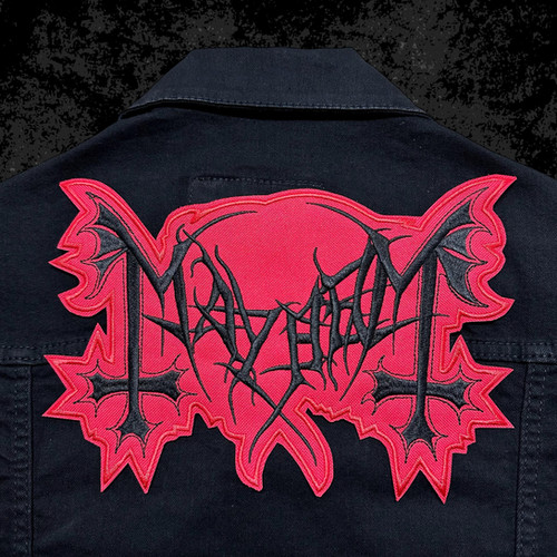Mayhem Back Patch | Black Zone