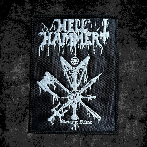 Hellhammer “Satanic Rites” Patch | Black Zone