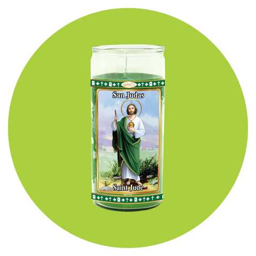 Jumbo Religiosa San Judas/ Religious Candle Saint Jude | UNILITE CANDLES