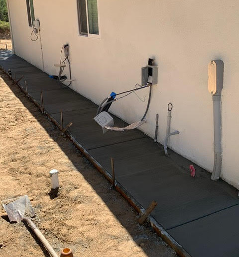 Concrete, Down Spouts w/ Drainage System | Mysite 1