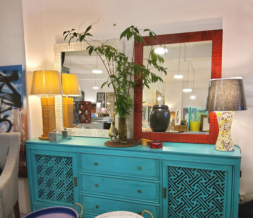 Tribal Motif Mirror | OriginAsia