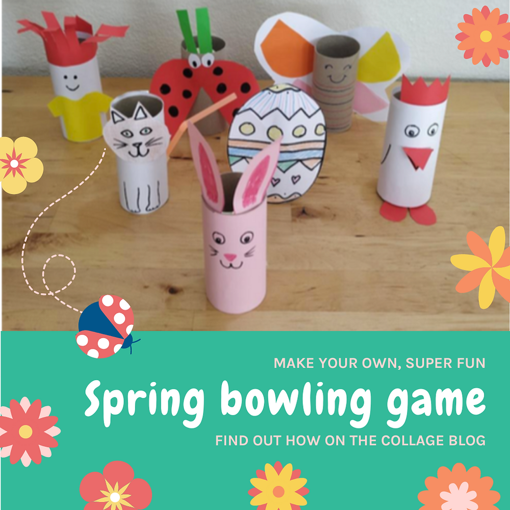 Make your own Spring bowling game
