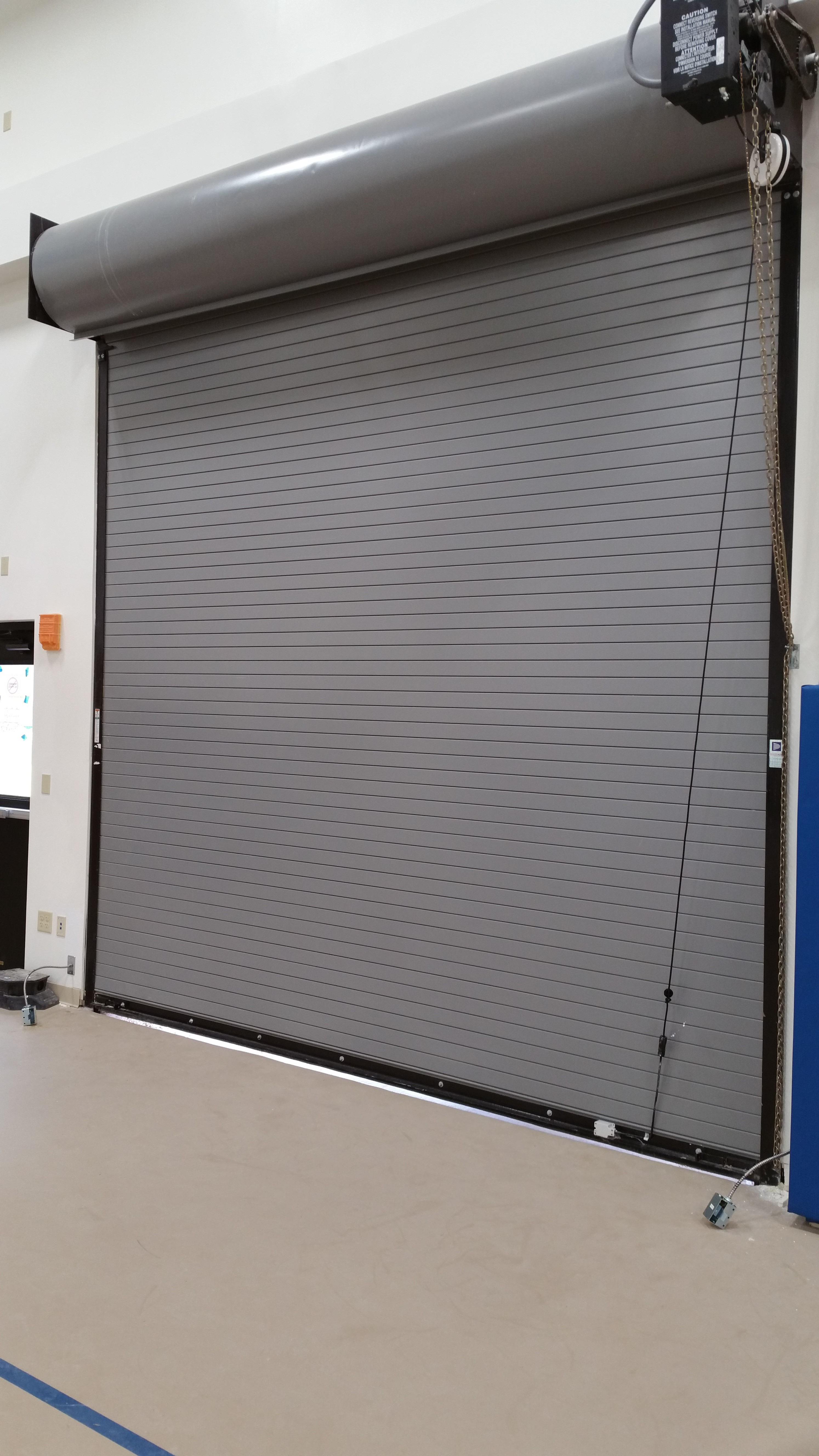 Hurricane Rolling Steel Door