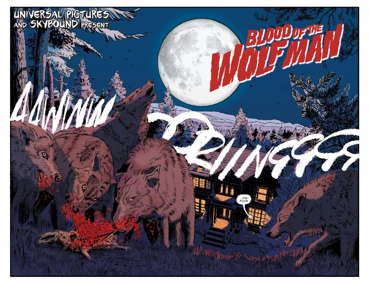 Blood of the Wolf Man- A New Universal Monsters Series Announced