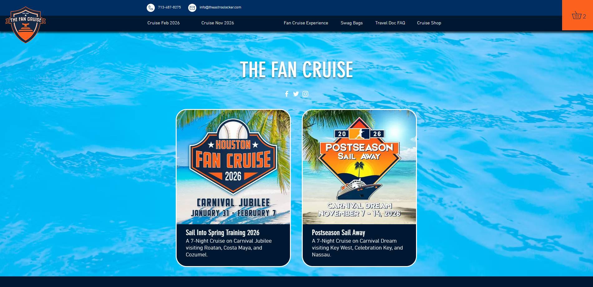 Cruise Nov 2026 | The Fan Cruise